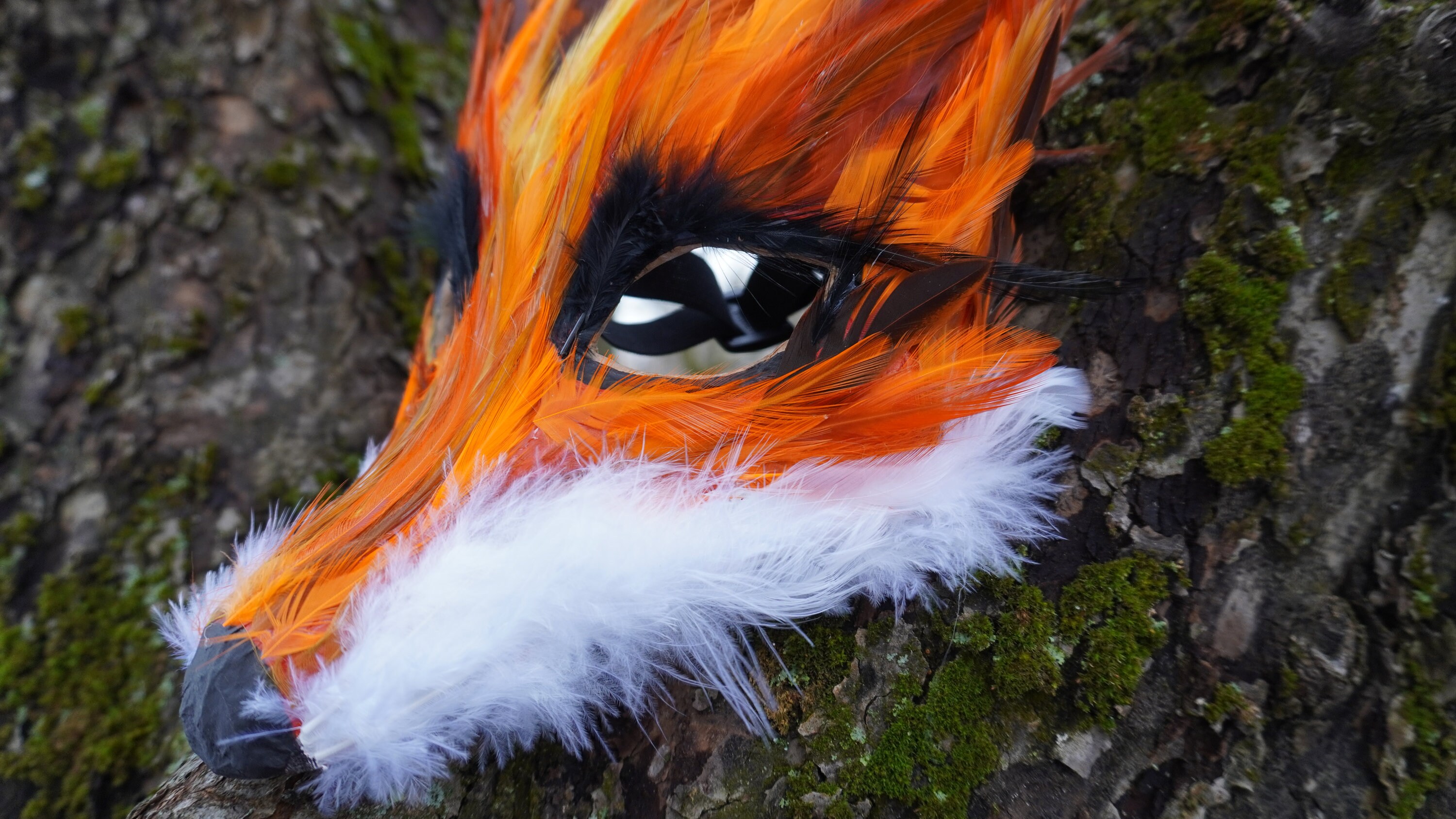 Fox Mask, Carnival Mask, Masquerade Mask, Festive Mask, Papier Mache ...