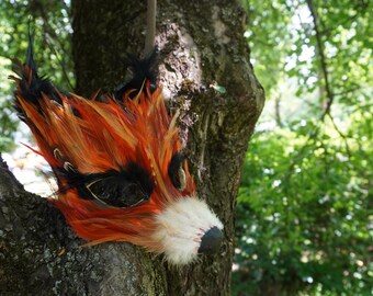 Fox Mask, Carnival Mask, Masquerade Mask, Festive Mask, Papier Mache ...