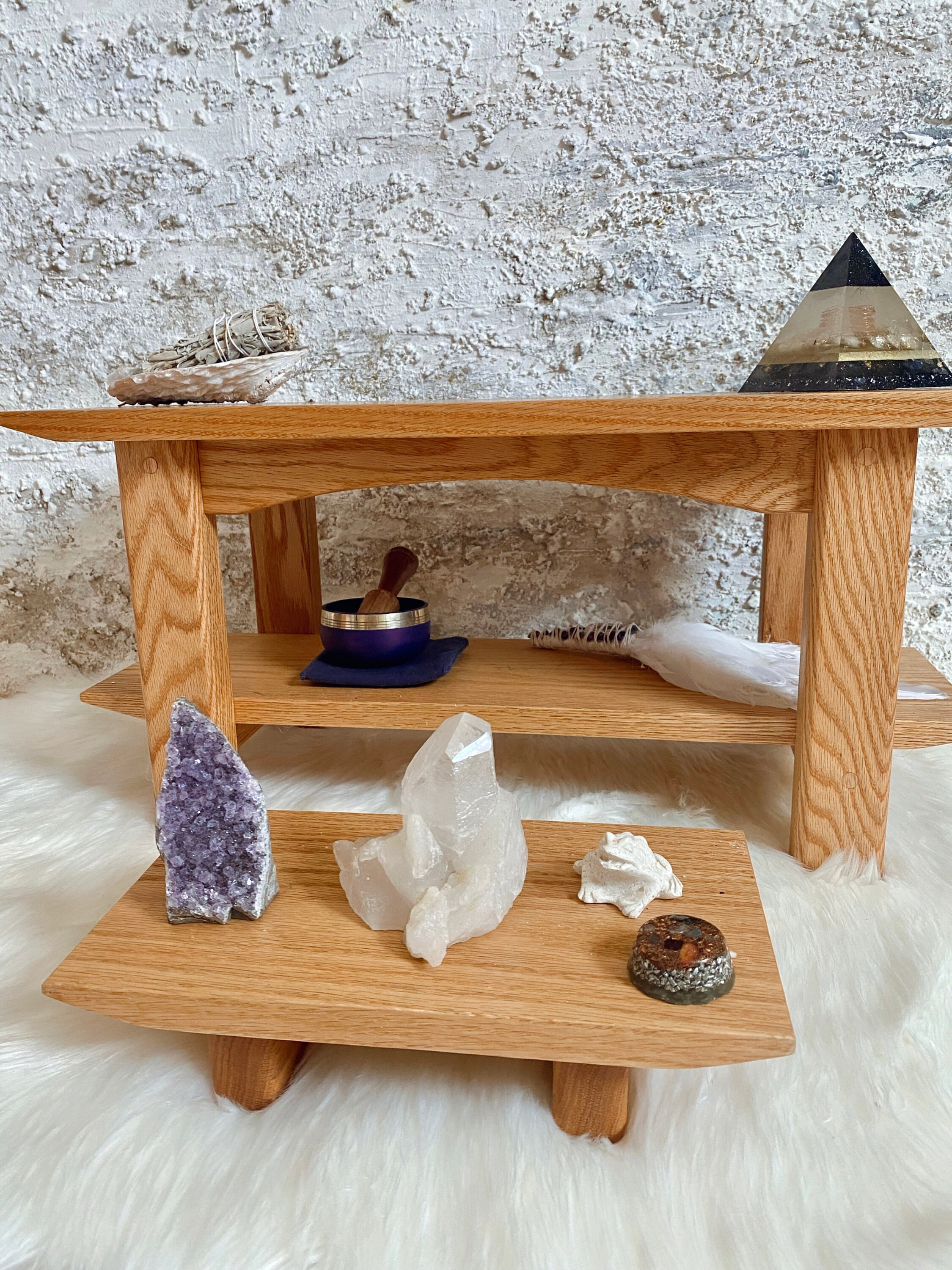 Handcrafted Zen Meditation Altar Shrine Prayer Table Push - Etsy
