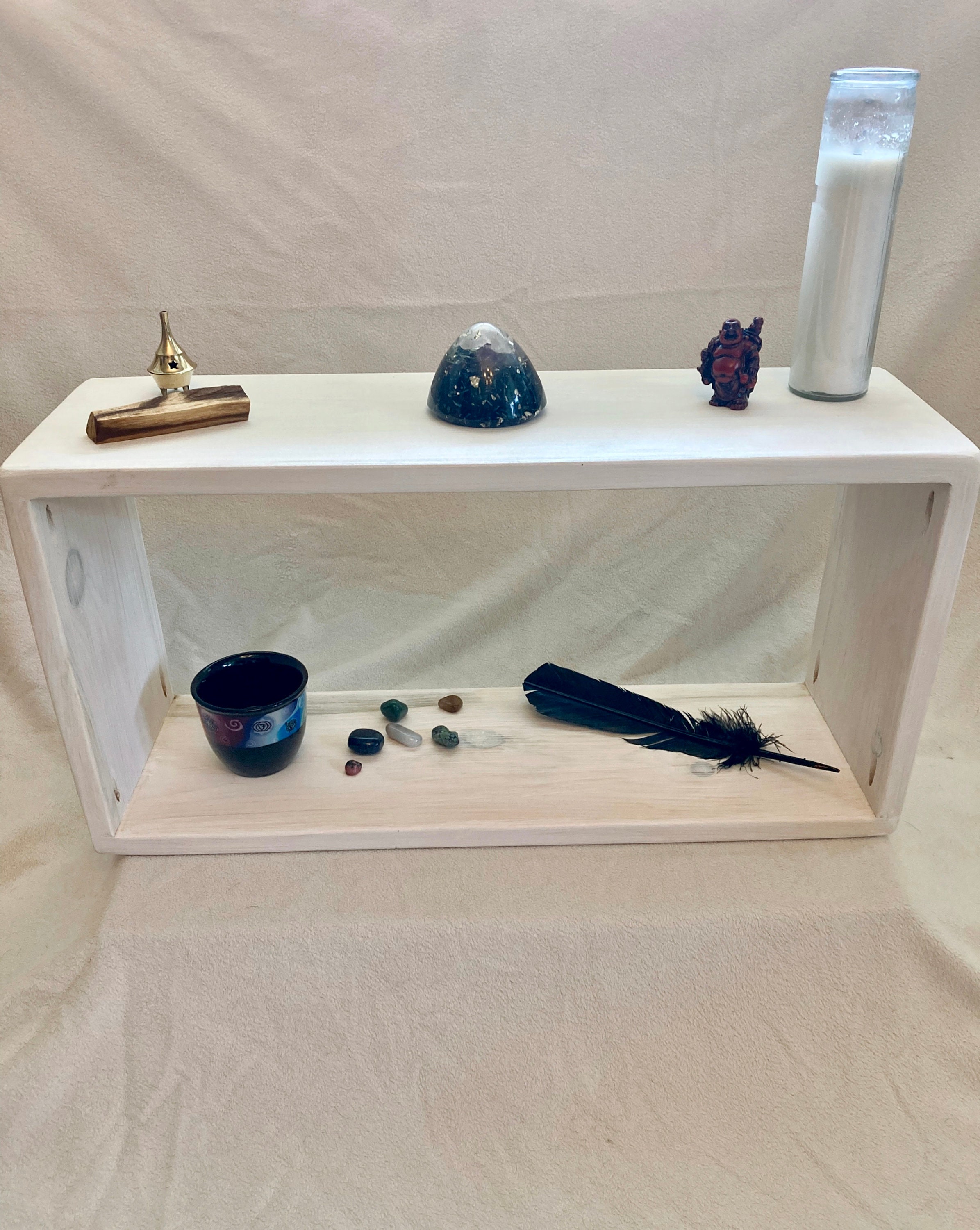 Modern Simple Meditation Altar, Japanese Zen Table, Shrine, Prayer ...