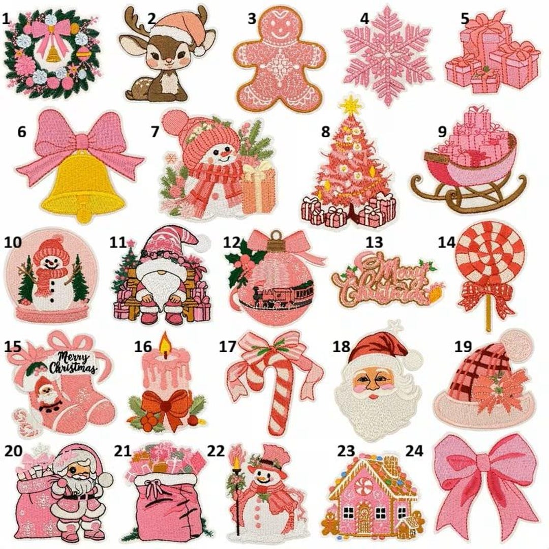Embroidered Patches: DIY Applique, Sewing Patches for Clothing, Hats ...