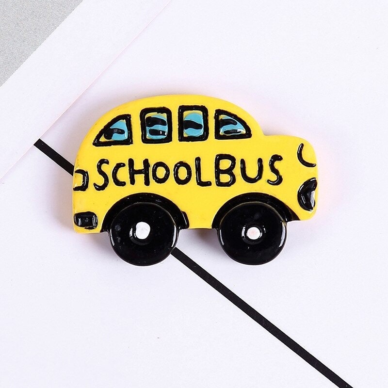 School Bus Charm - Etsy