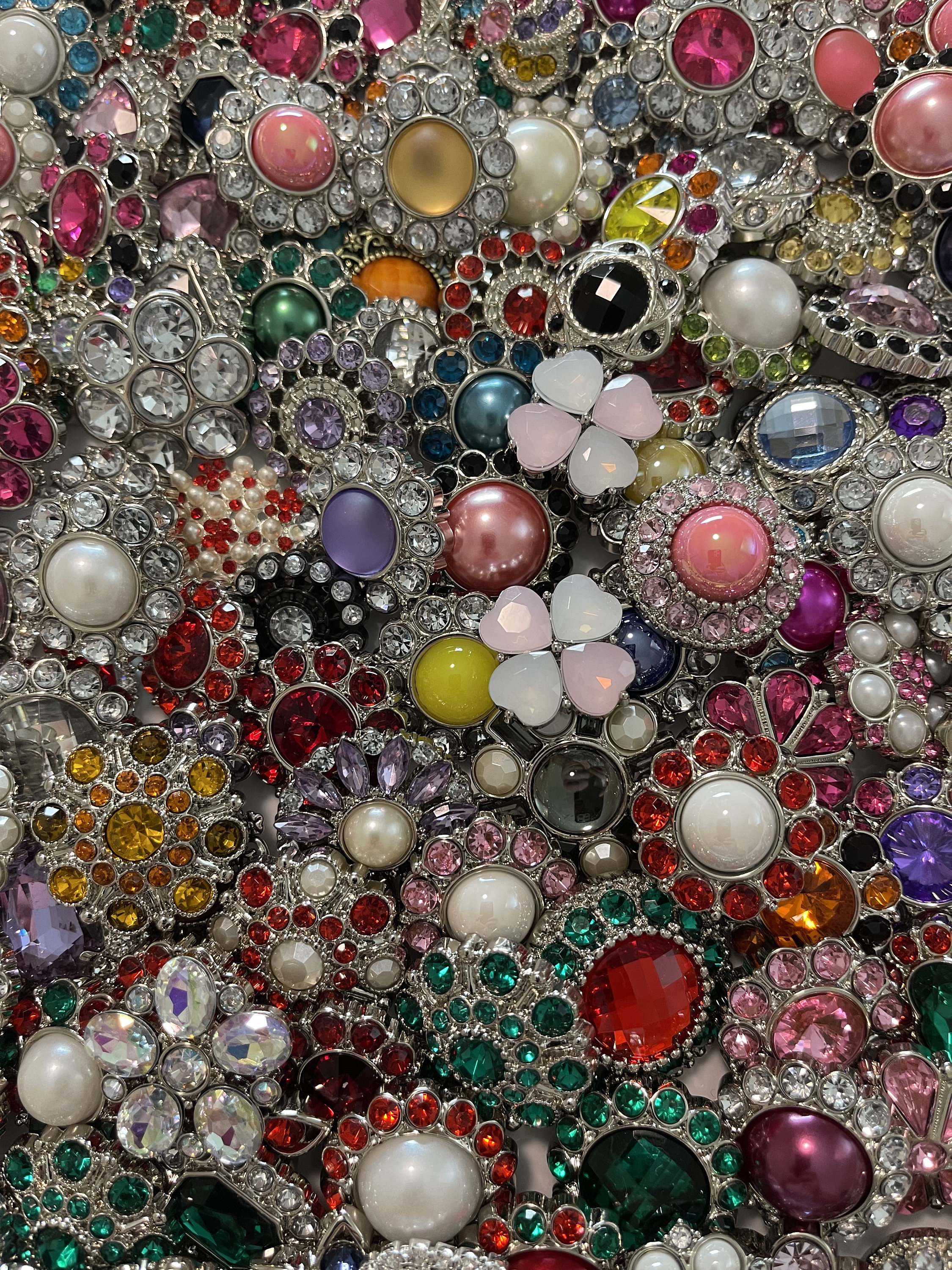 Victorian Style Buttons: Mixed Metal & Acrylic Embellishments - Etsy