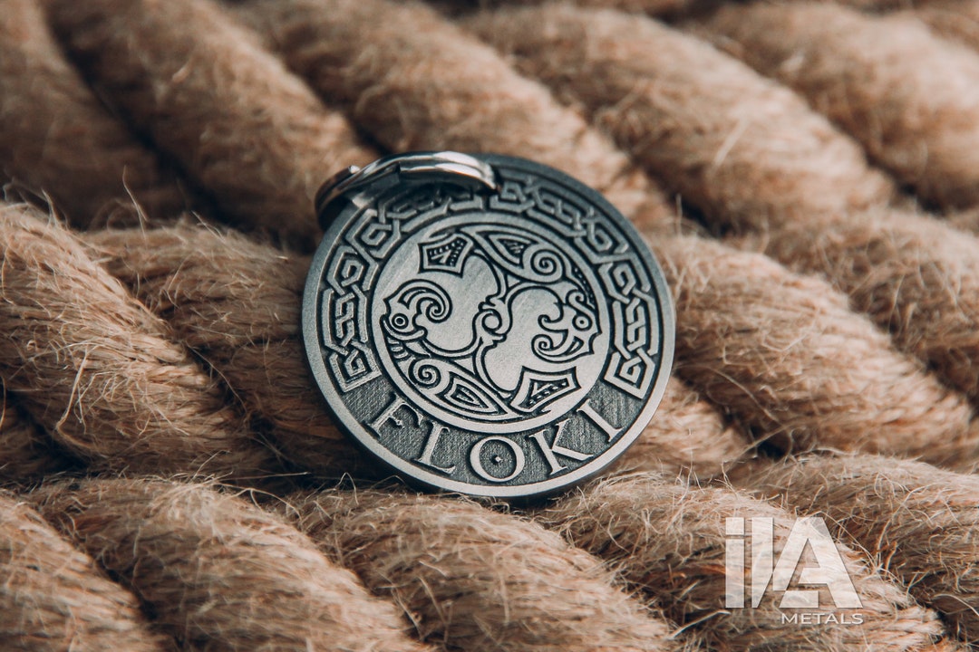 Stainless Steel Nordic Dog Tag Celtic Dog ID Tag Custom - Etsy