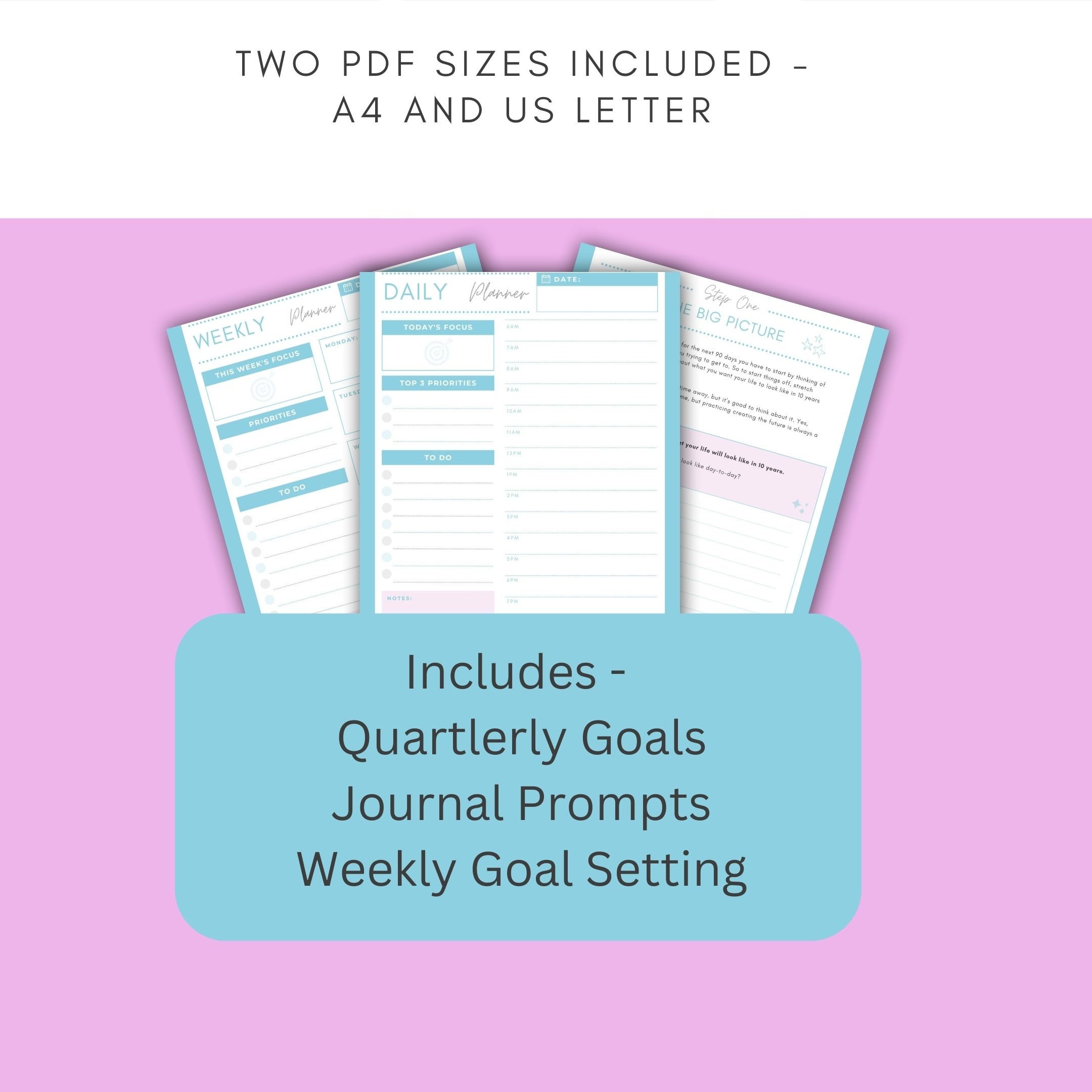 Ultimate Goal Setting Guide Goal Setting PDF Goal Workbook Journal ...