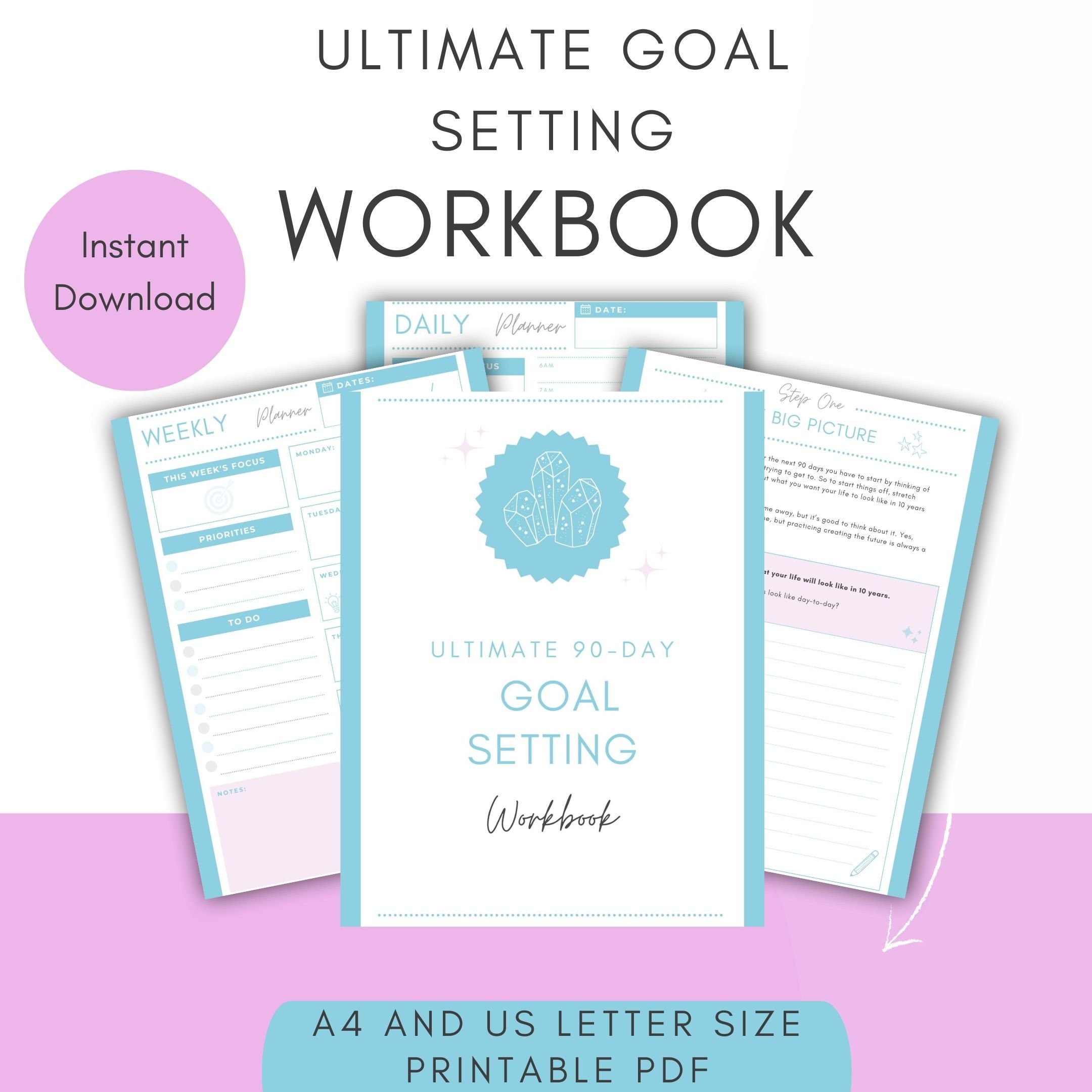 Ultimate Goal Setting Guide | Goal Setting PDF | Goal Workbook ...