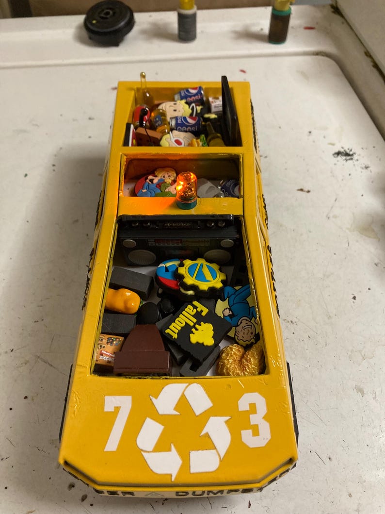 Radiation King RC Cyber Dumpster Cyber Truck 2WD on Road - Etsy