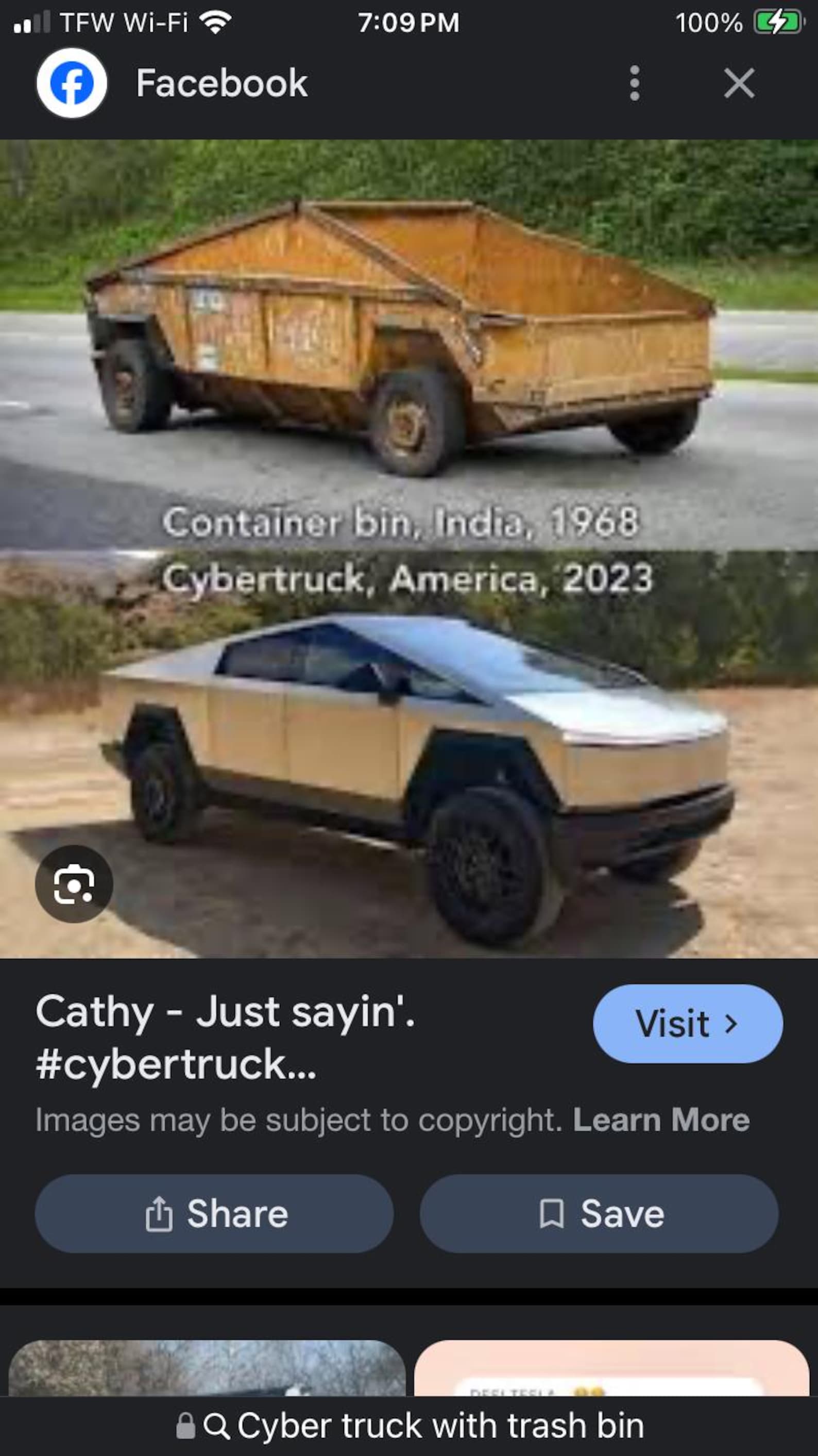 Radiation King RC Cyber Dumpster Cyber Truck 2WD on Road - Etsy