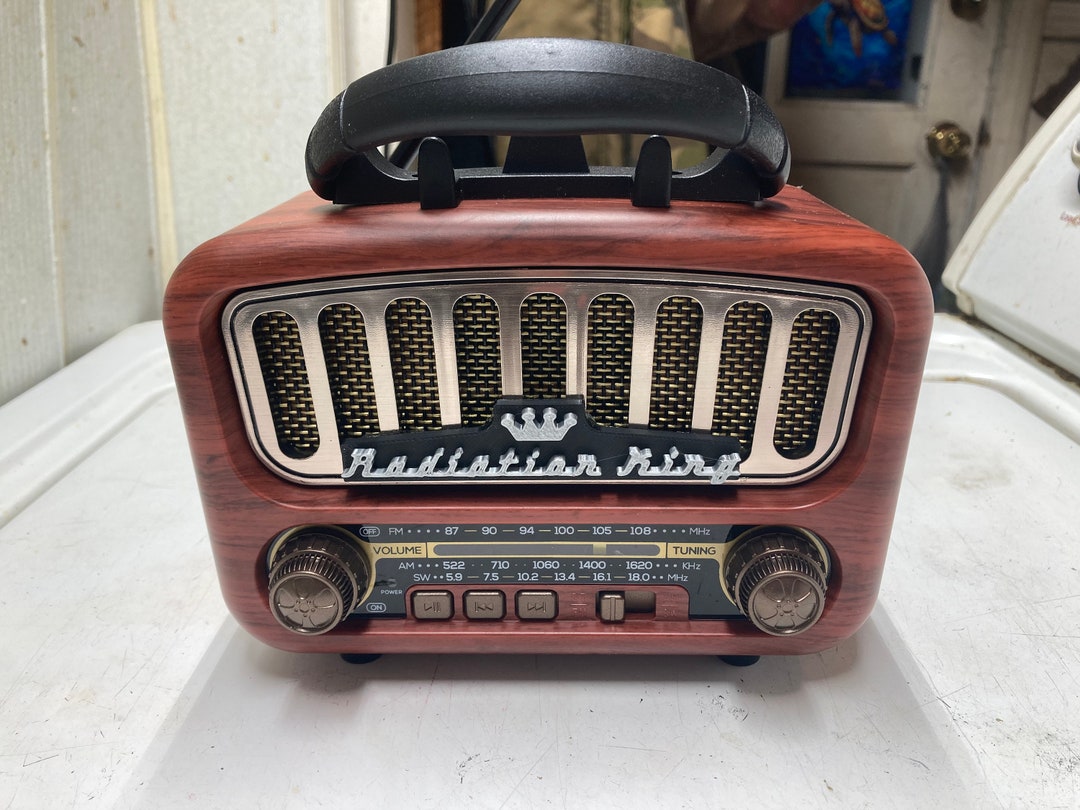 Fallout Radiation King Round Top Fan Art Real Working Radio for Cosplay ...