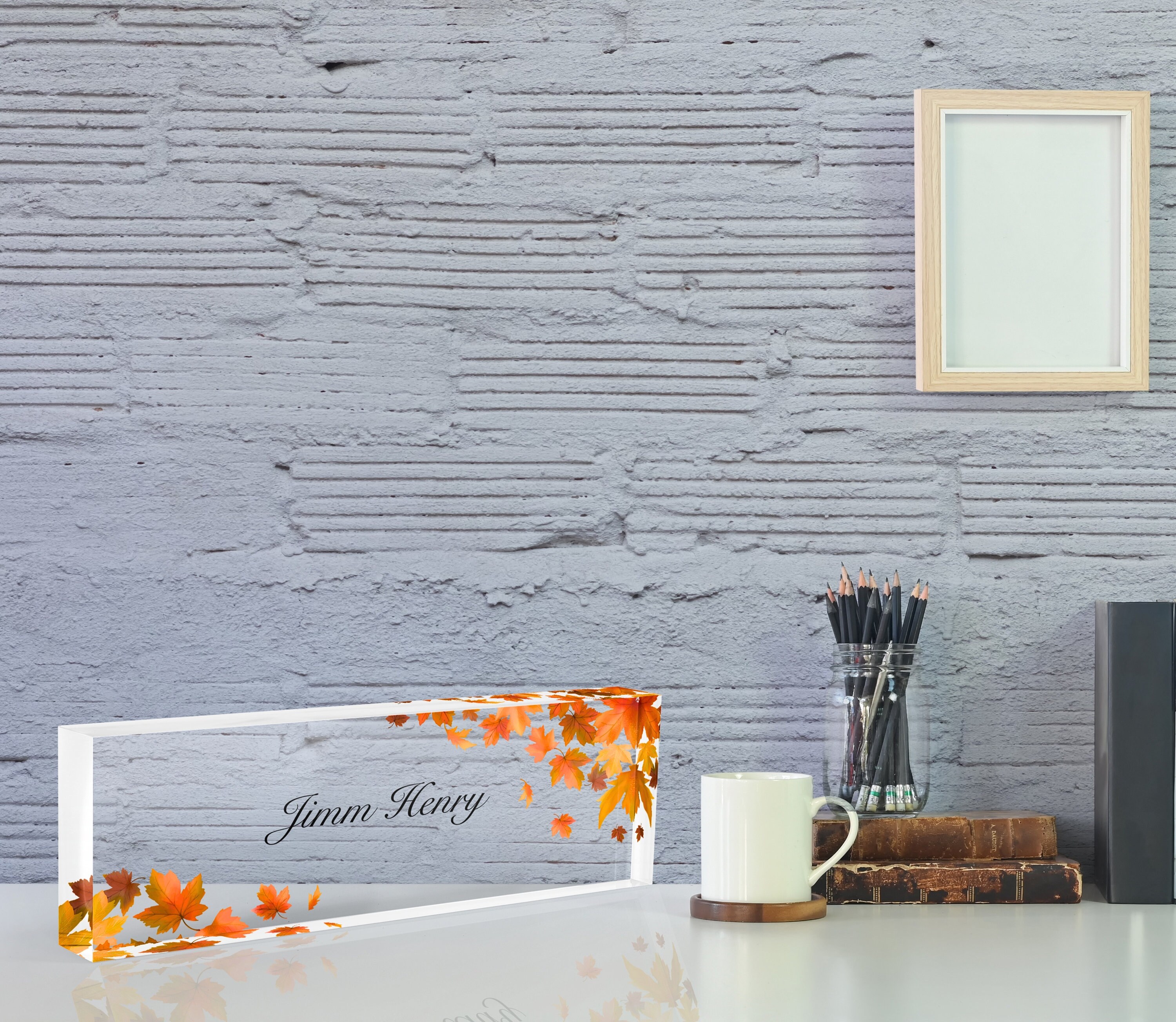 Desk Name Plate Custom, Teacher Name Plate, Name Plate for Desk ...