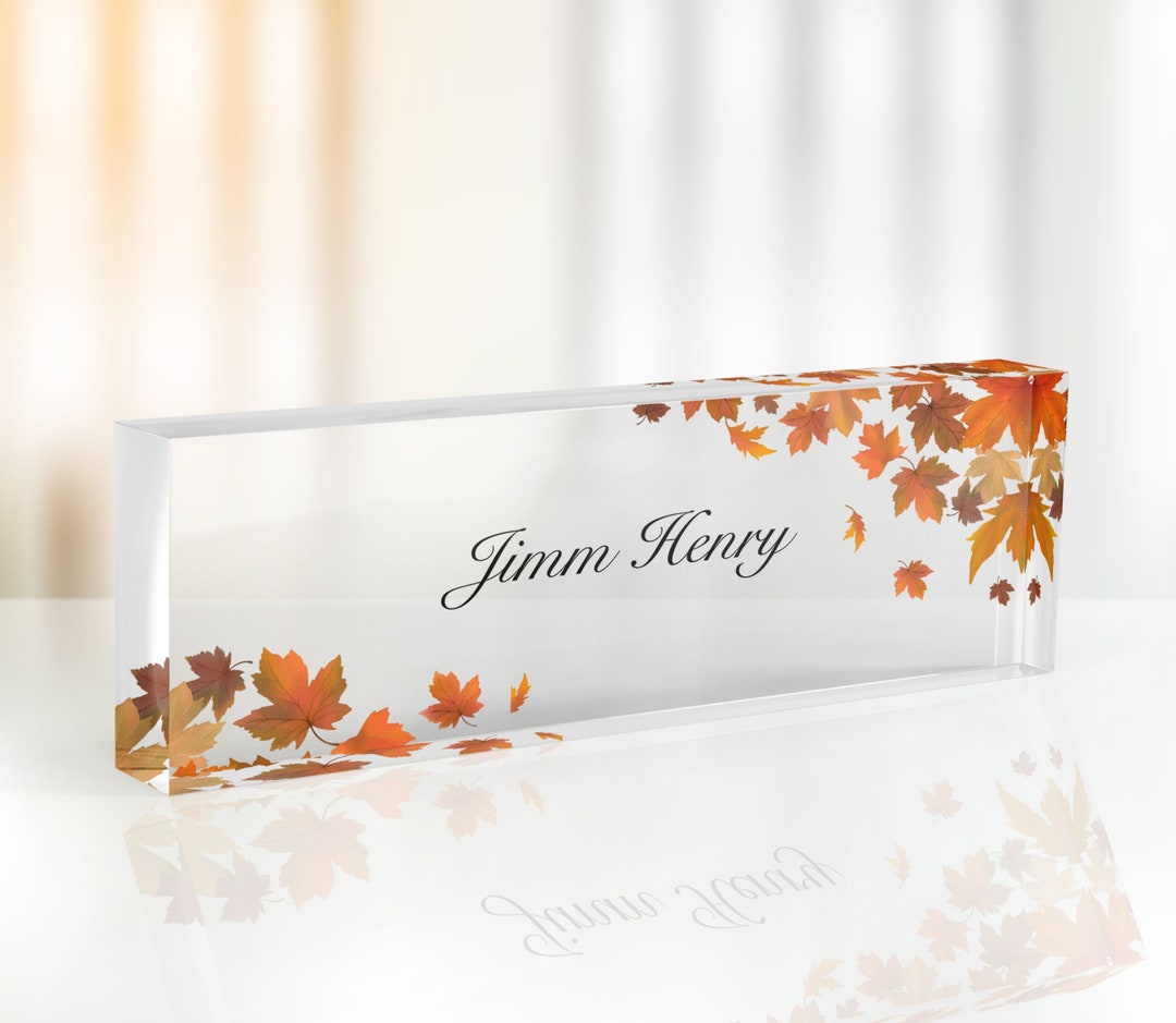 Desk Name Plate Custom, Teacher Name Plate, Name Plate for Desk ...