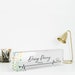 Doctor Name Plate for Desk, Personalized Business Gift for Medical ...