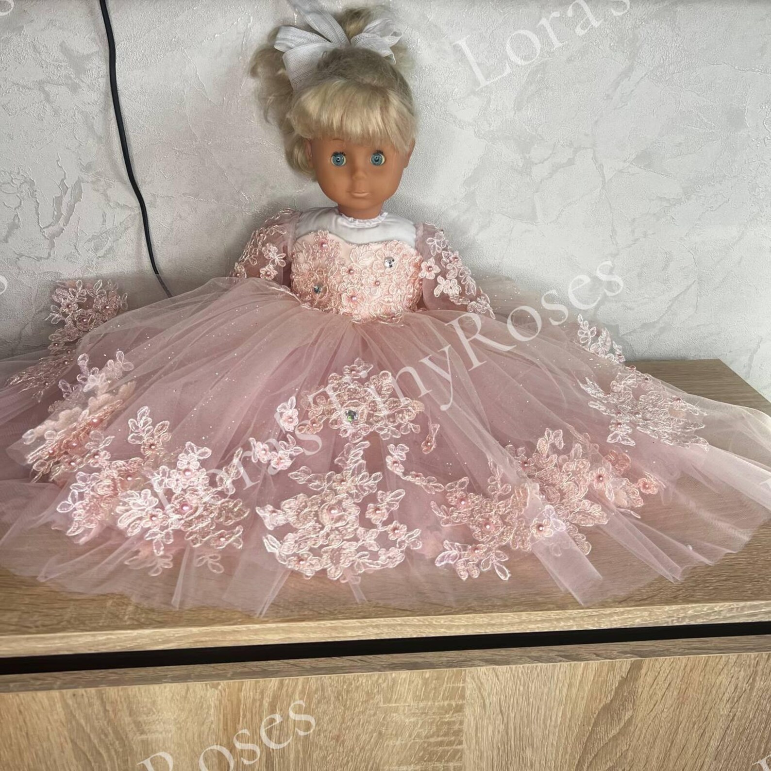 Custom Quinceanera Doll Dress Last Doll 15th Beautiful Doll Dress With ...