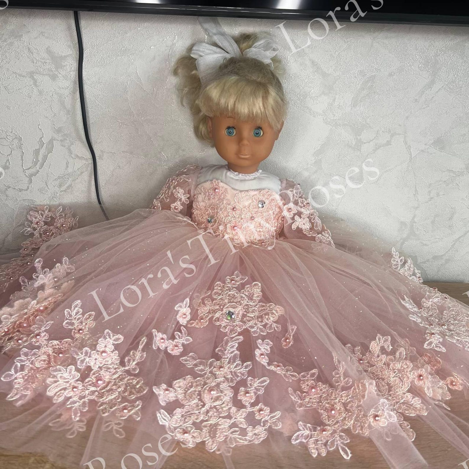 Custom Quinceanera Doll Dress Last Doll 15th Beautiful Doll Dress With ...