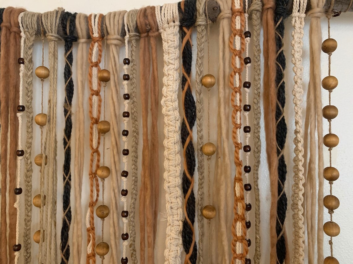 Macrame Yarn Wall Hanging - Etsy