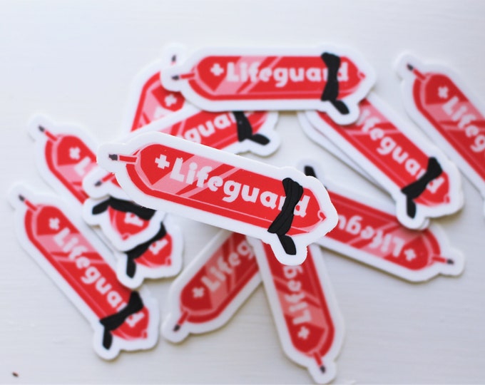 Lifeguard Banner Summer Pool Party Swim Birthday Lifeguard Swim Team ...