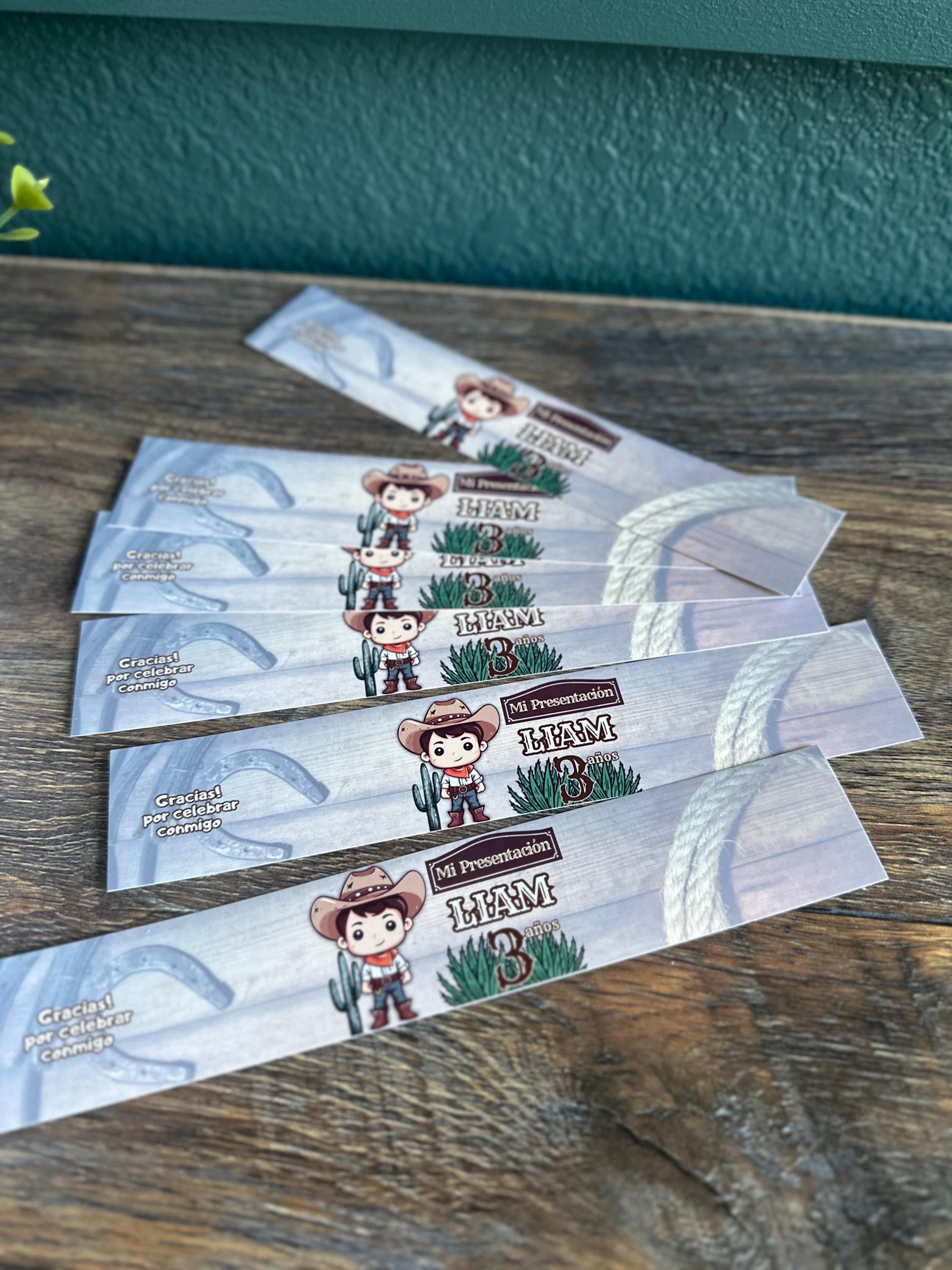 Water Label Sticker/ Water Bottle Label/ Rodeo Party Items/ Baptism ...