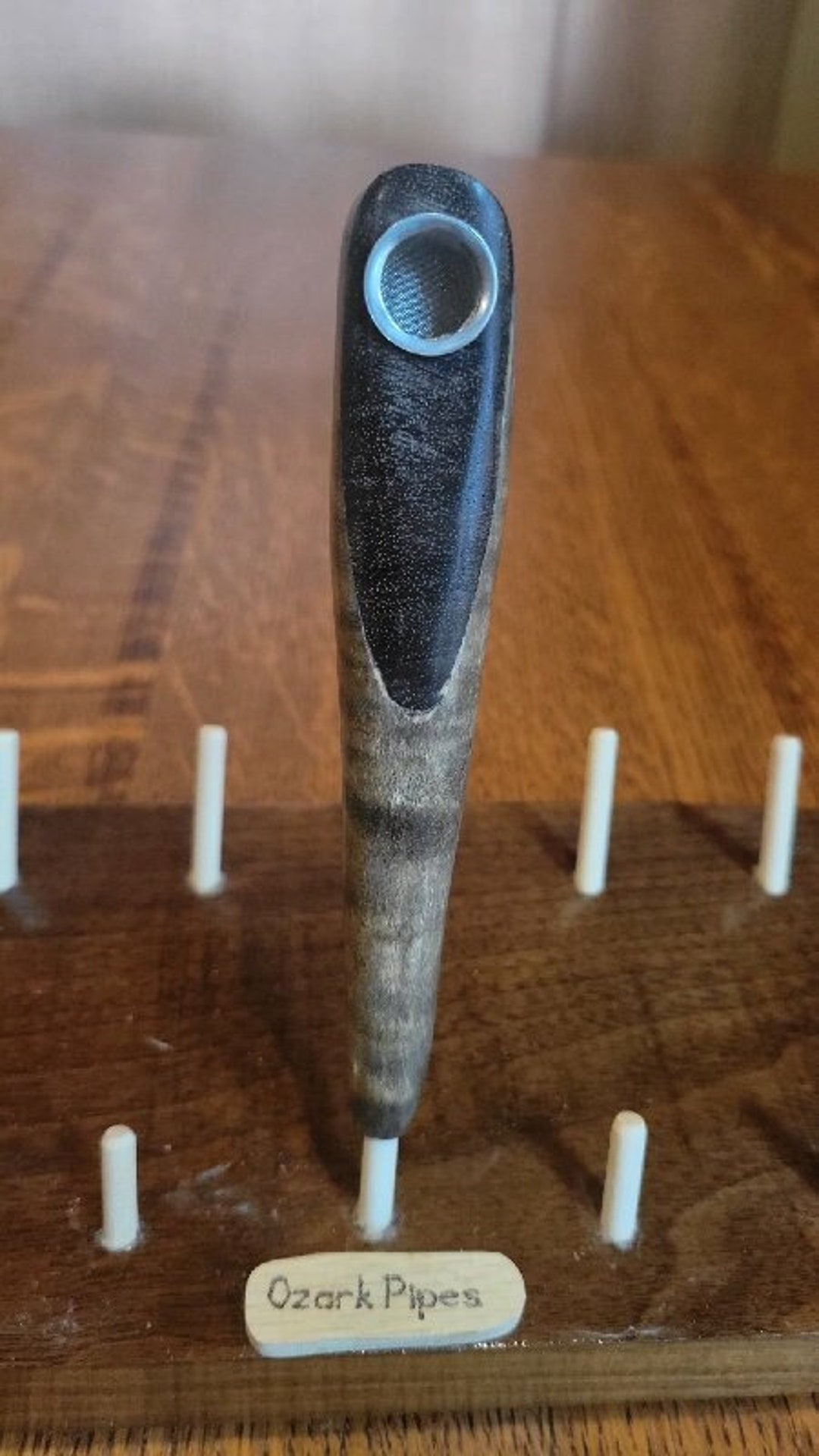 Curly Maple Pipe With Rosewood Cap - Etsy