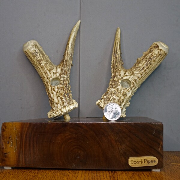 Deer Antler Pipe - Etsy