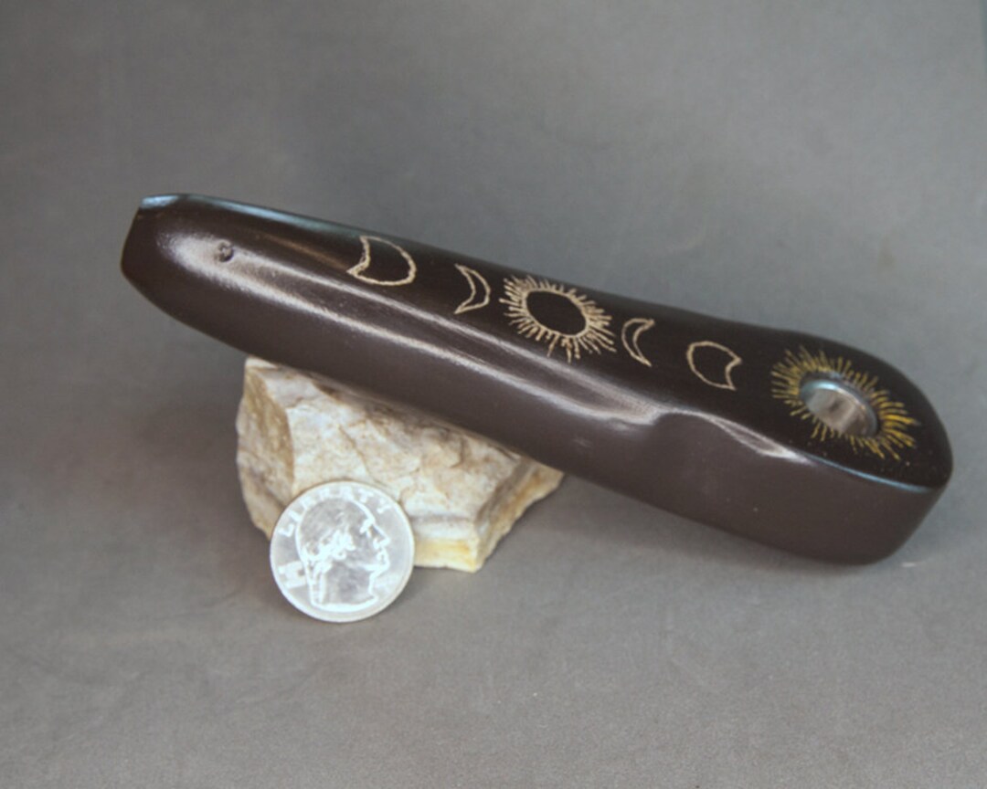 Solar Eclipse Wood Pipe - Etsy