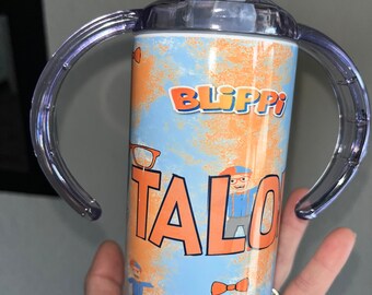 Blippi Personalized Sippy Cup - Etsy