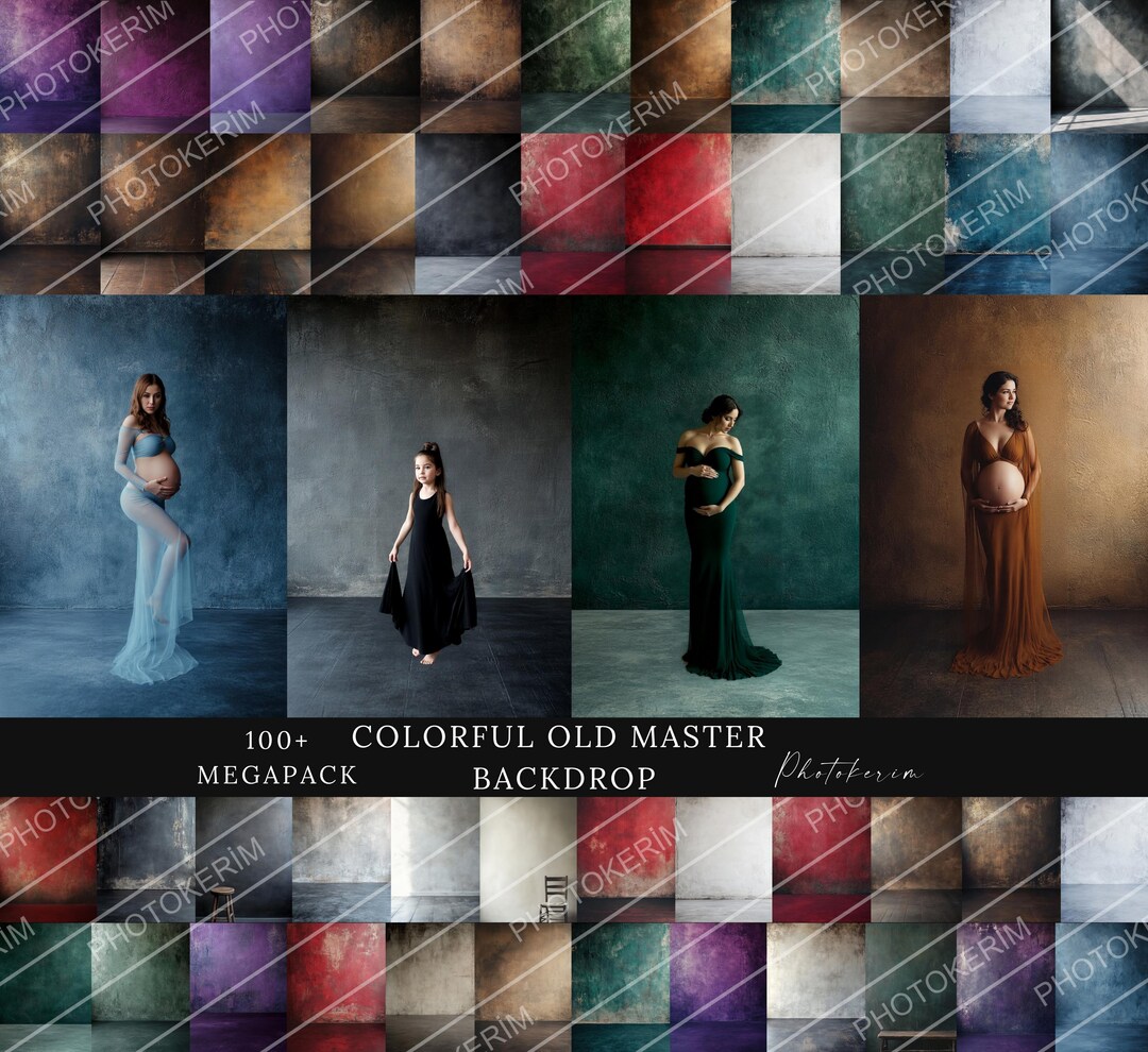 Old Master Photography Backdrops: Fine Art Textures (digital Download ...