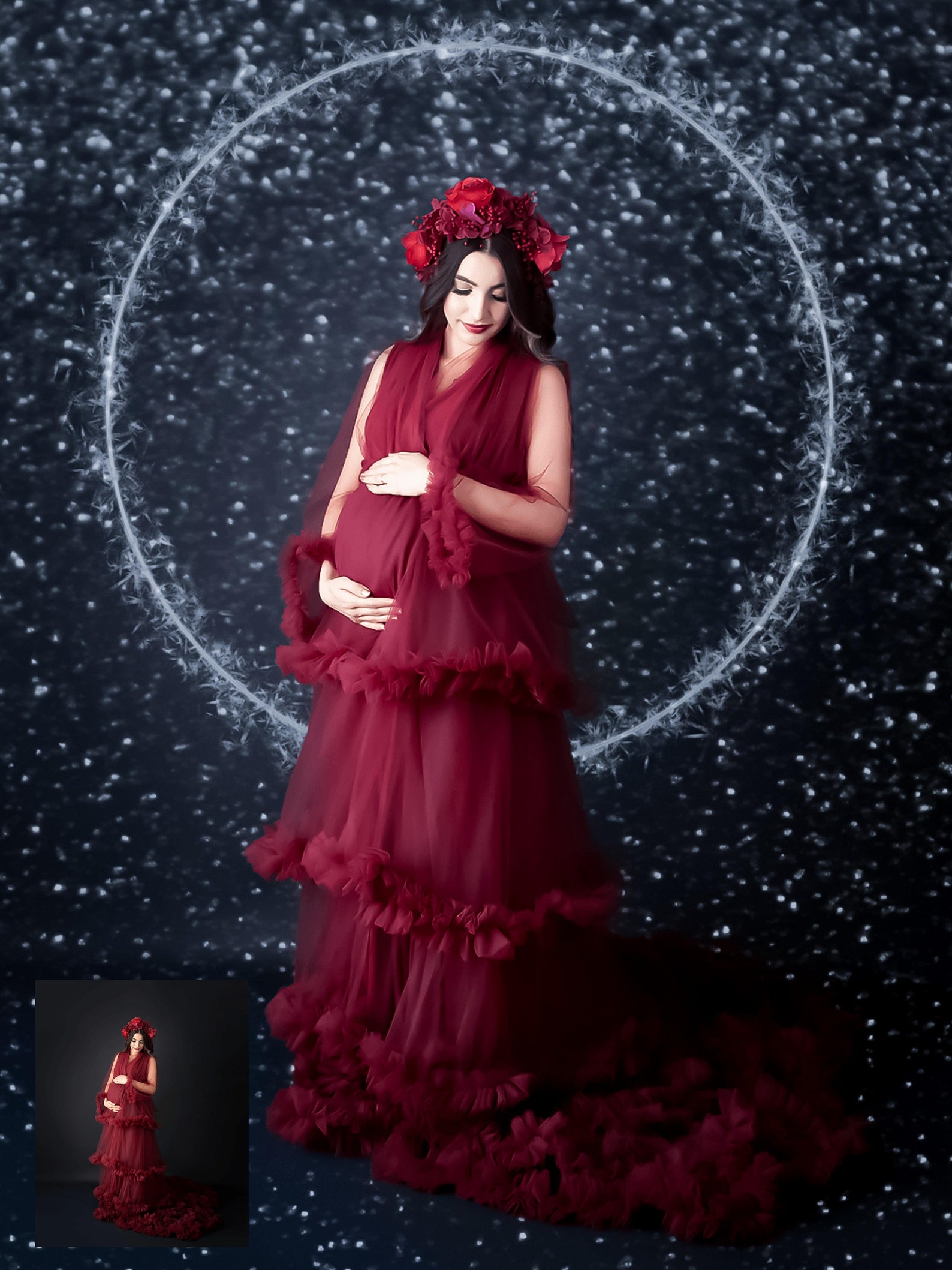 Maternity Ring Background Vo. 2 Glitter Ring Background - Etsy