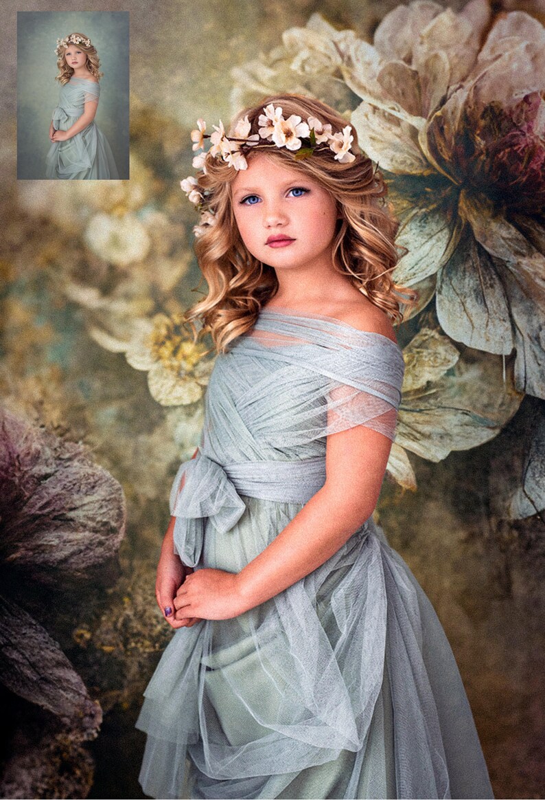 Fine Art Textures 12 Photoshop Overlays Floral Layer Photo - Etsy