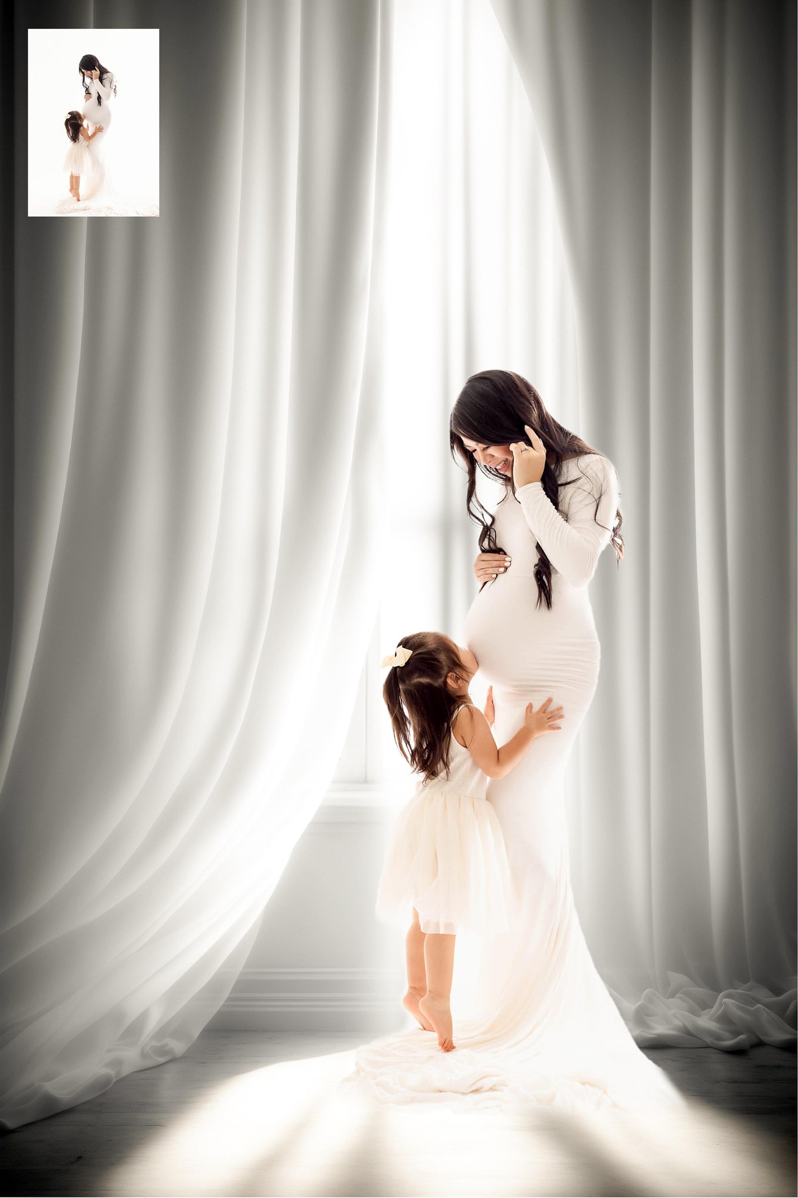 30 X White Sheer Curtain Wall Decor Background Digital - Etsy