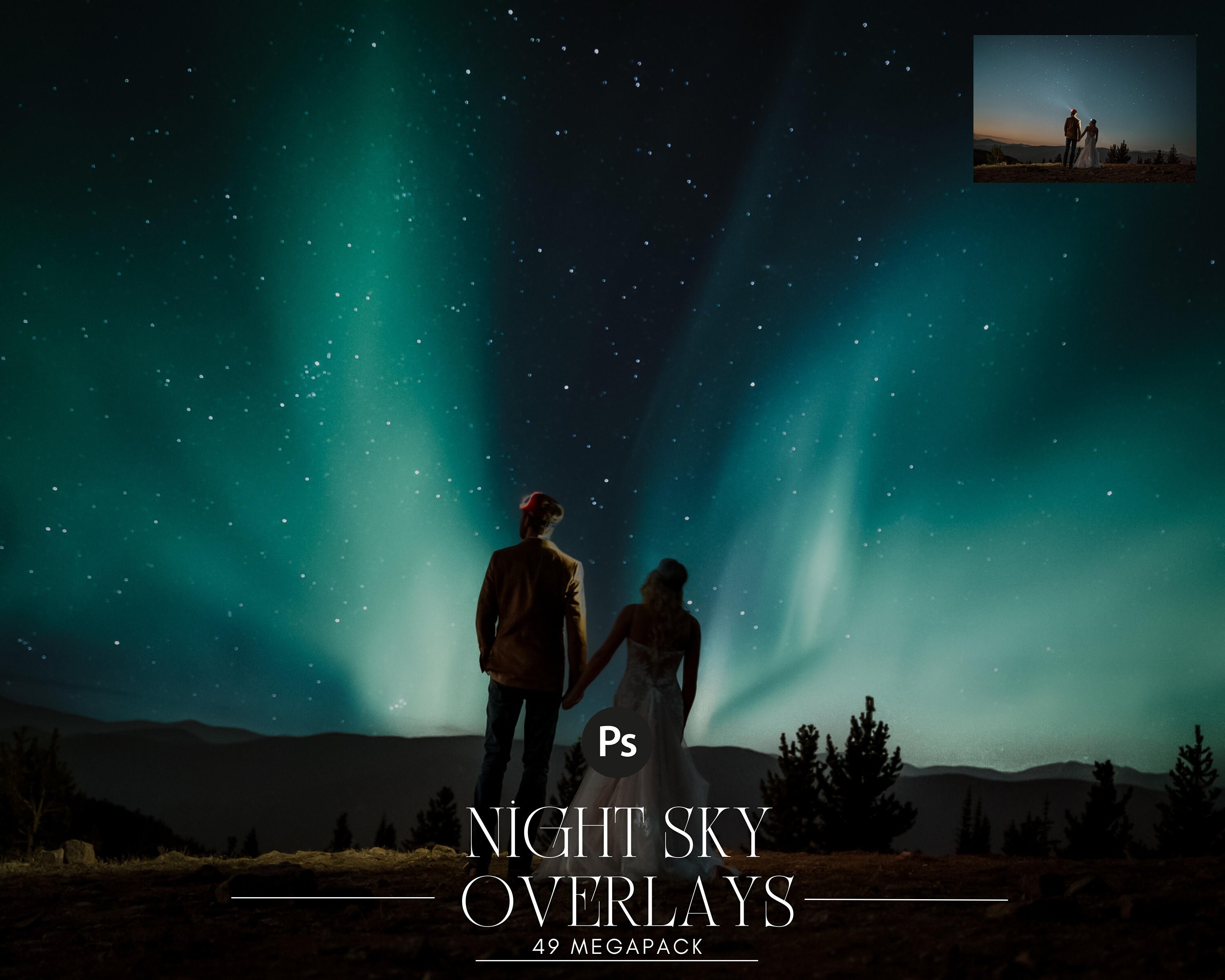 Night Sky Overlays Transparent Pngs Starlight Overlay Star - Etsy