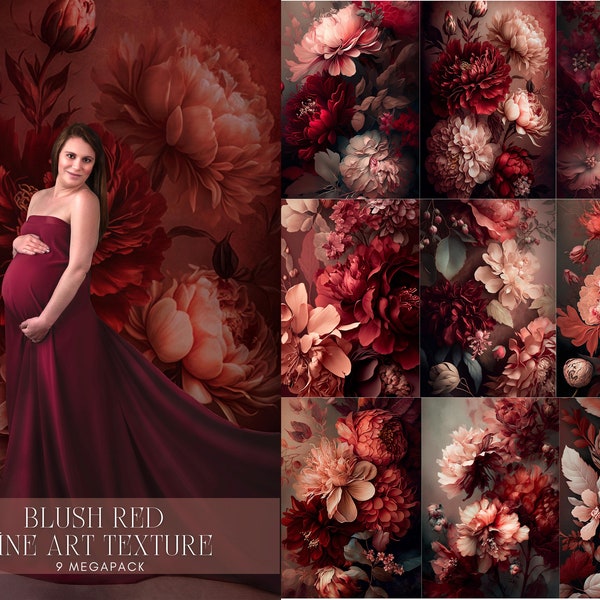 Textured Flower Art - Etsy