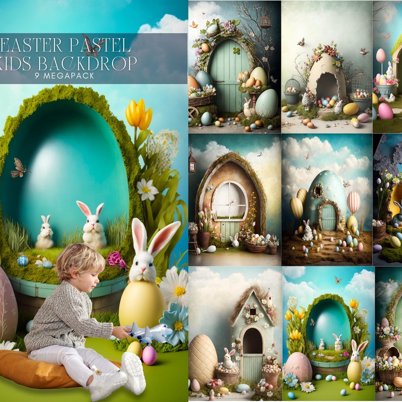 Easter Backdrop - Etsy