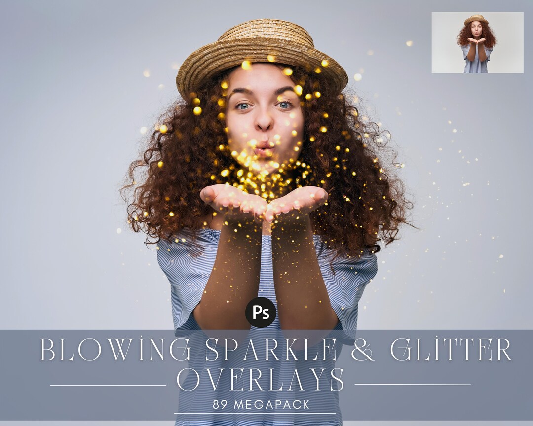 89 Sparkle Overlay for Photoshop - Great for Glitter Sessions ...
