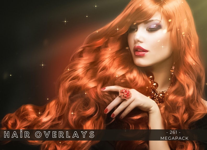 Hair Overlays for Photoshop Photography Overlays Photoshop - Etsy UK