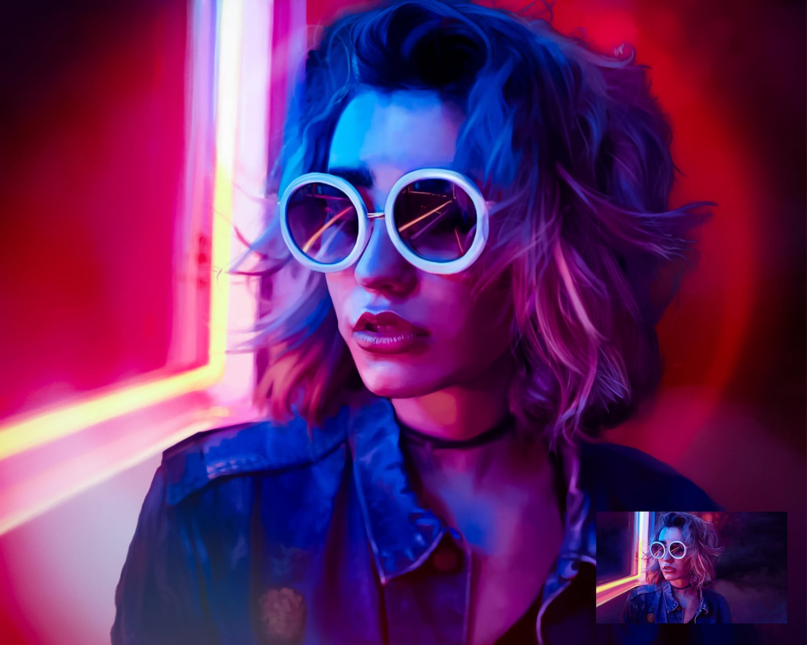 35 Neon Light Flare Effects Overlays Neon Overlays Neon Lighting ...