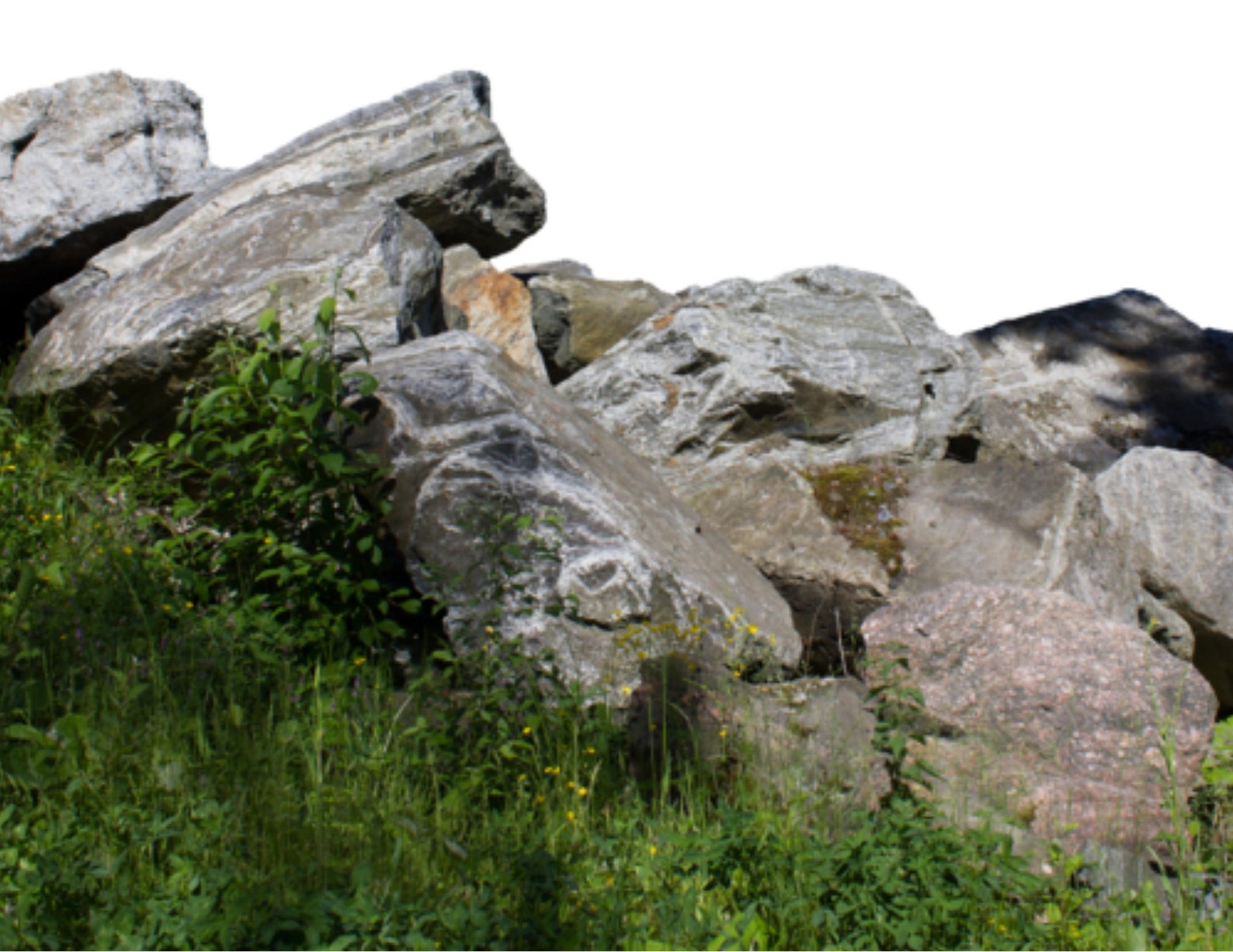 Rugged Rock Cliffs: Photo Overlays for Landscape Composites, Photoshop ...