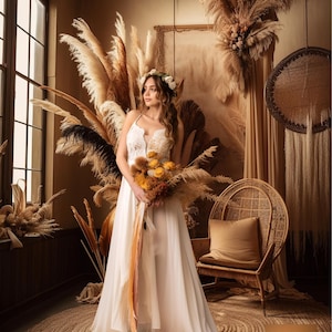18 X Tan Boho Set Digital Backdrops, Maternity Backdrop Overlays ...