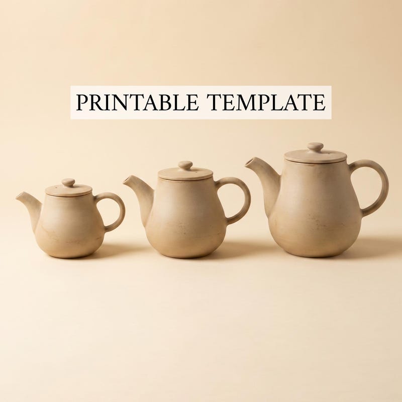 Teapot Handbuilt - Etsy