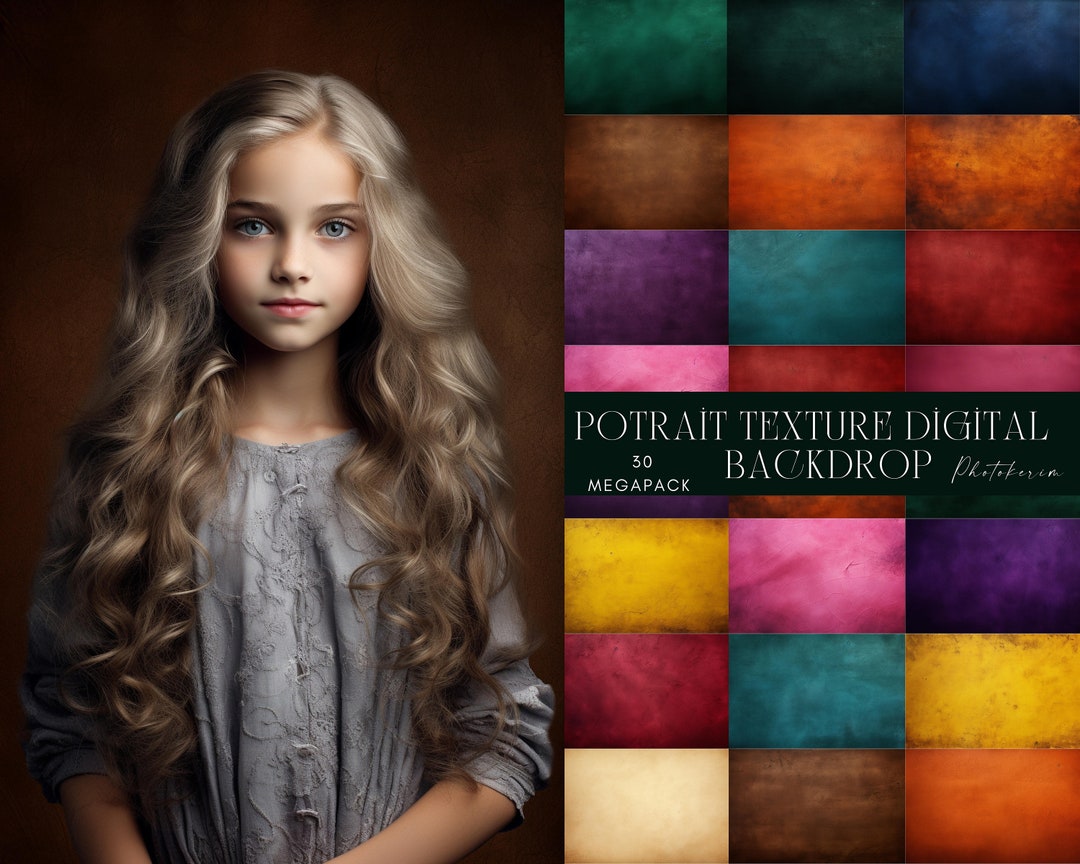 30 Fine Art Portrait Texture Photography Digital Background Overlays
