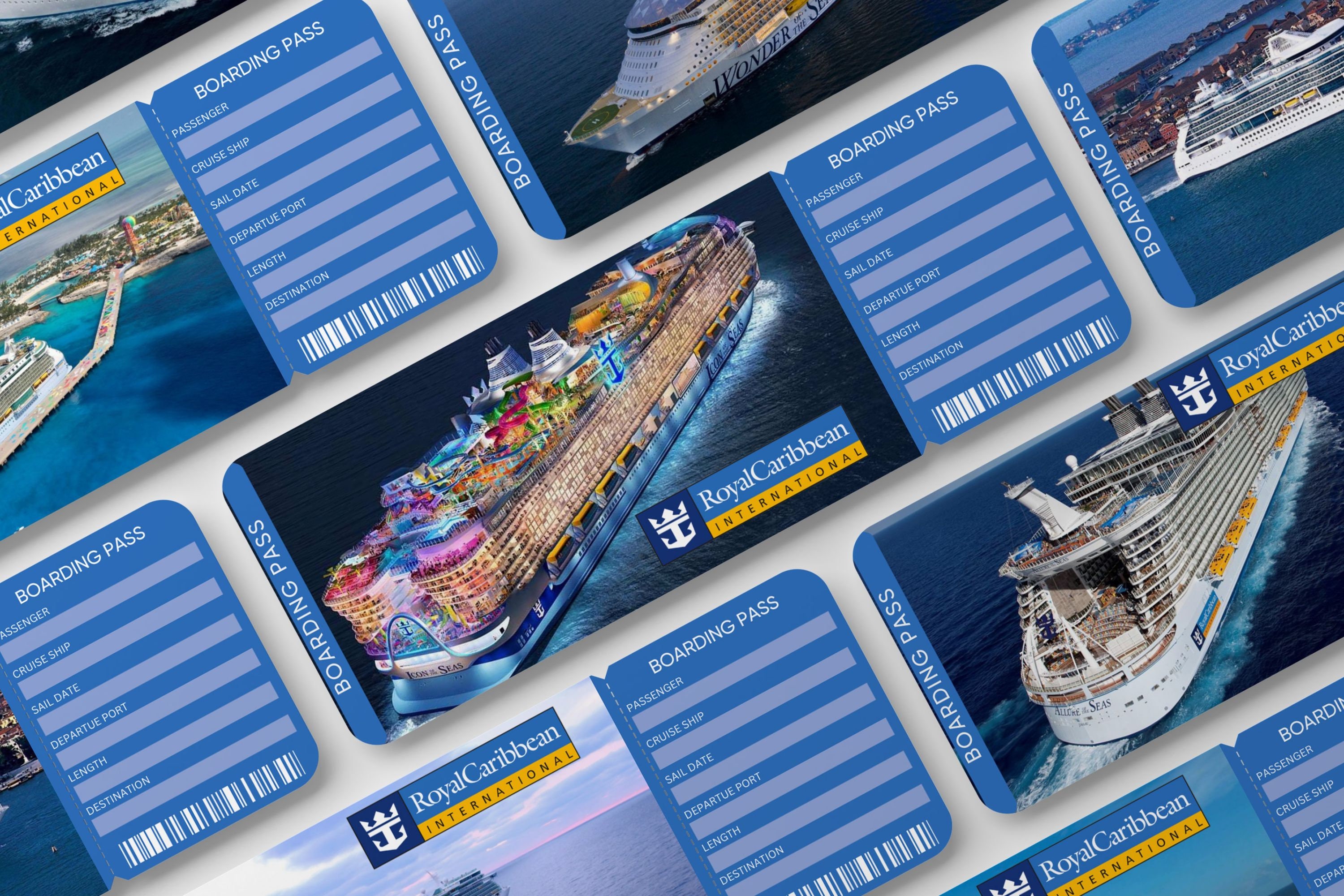 Editable Boarding Pass Canva Template, Printable Airline Ticket ...