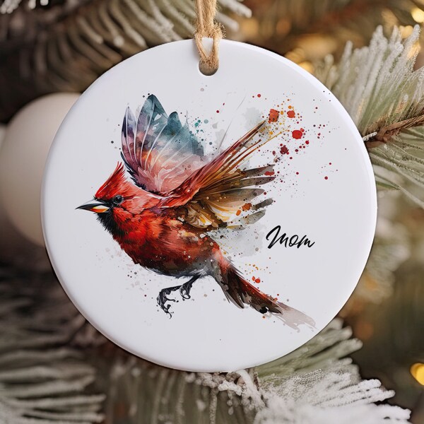 Cardinal in Flight - Etsy