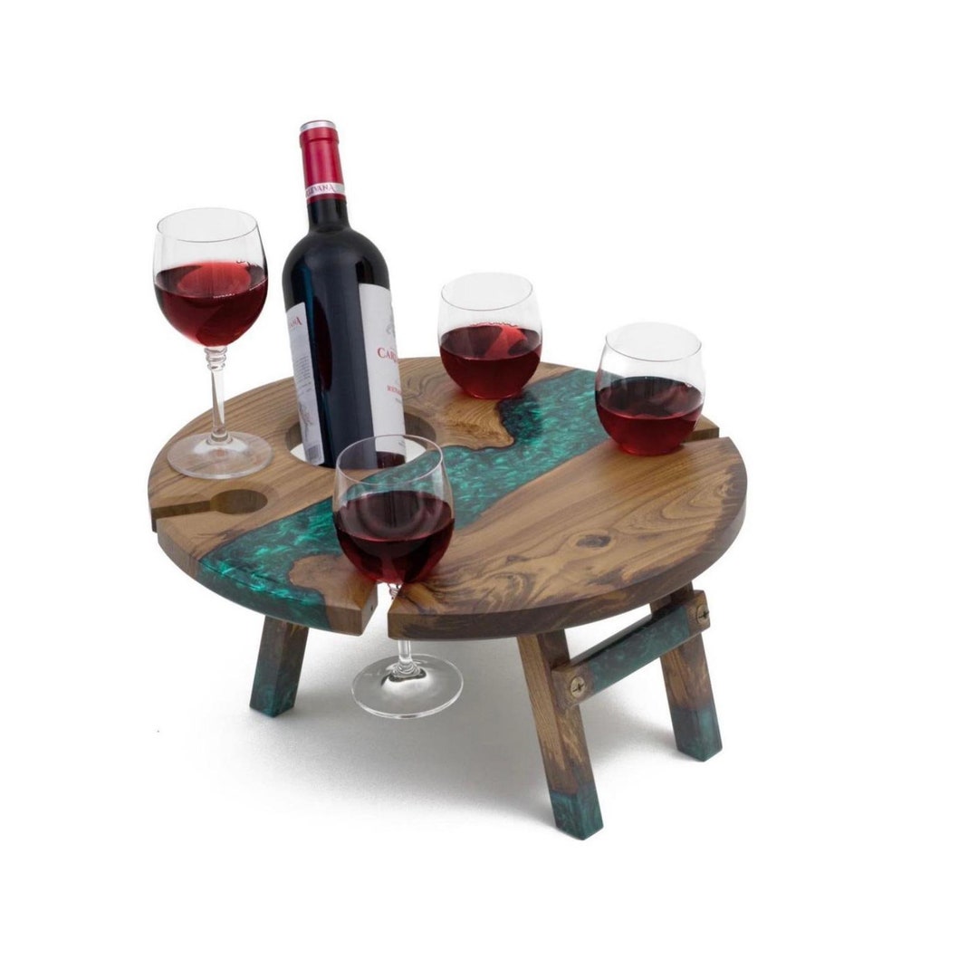 Table emerald Grapevine With Epoxy Resin Décor - Etsy
