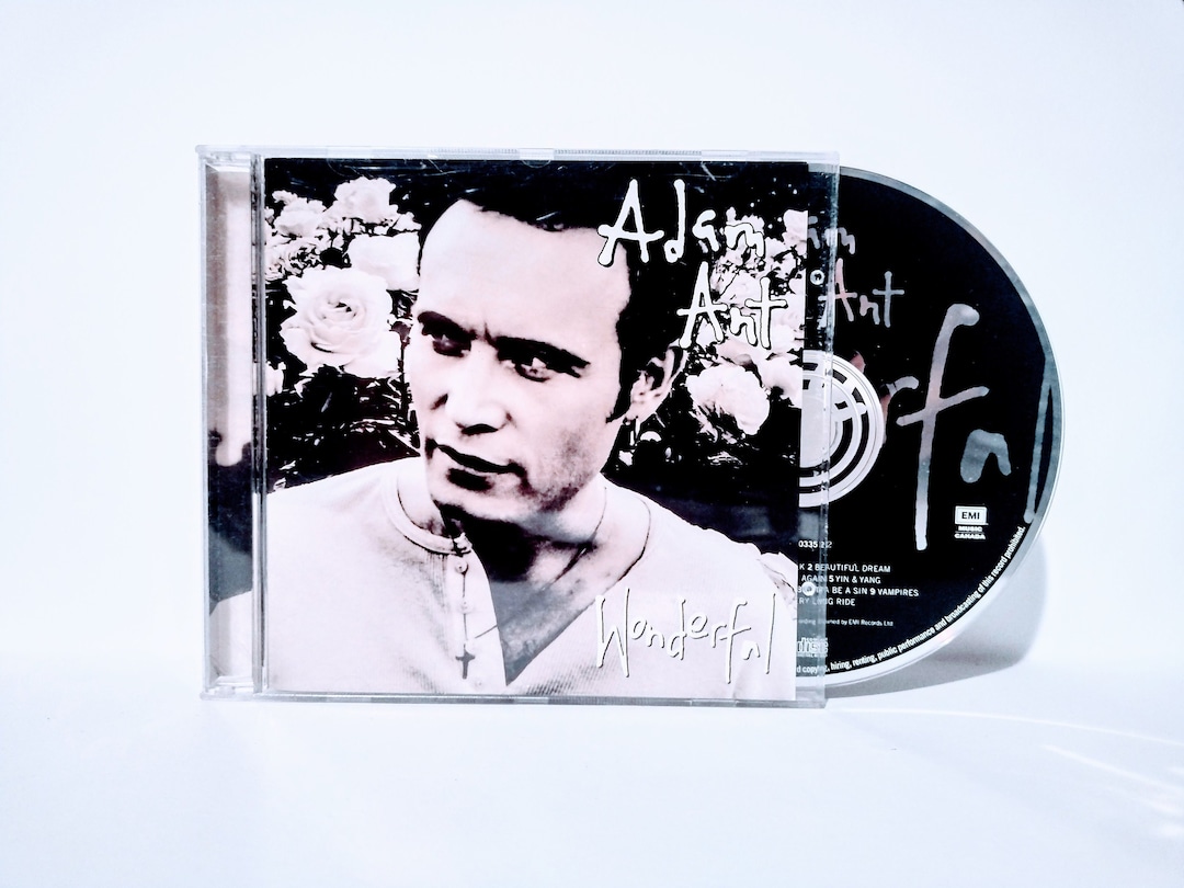 ADAM ANT Wonderful Vintage 1995 Cd Album Pop Rock New Wave Music Emi ...