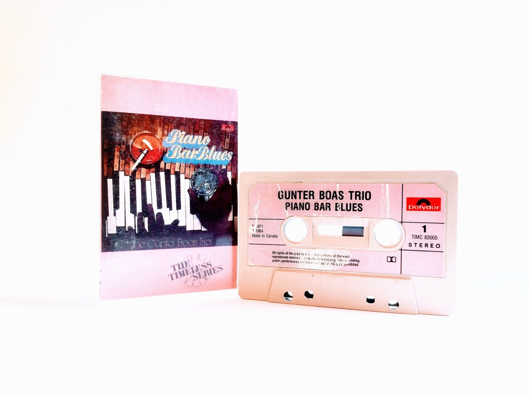 Rare the GUNTER BOAS TRIO Piano Bar Blues Vintage 1984 Cassette Tape ...