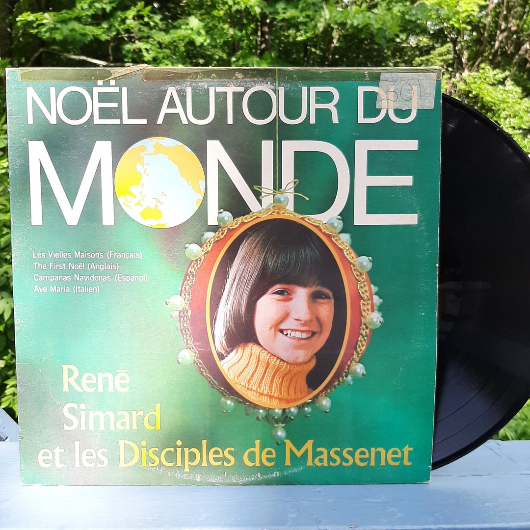 RENE SIMARD noël Autour Du Mondevintage 1974 Vinyl Record Lp Album ...