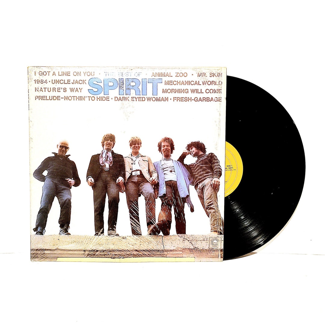 SPIRIT the Best Of-vintage 1973 Vinyl Record Lp Compilation Psycedelic ...