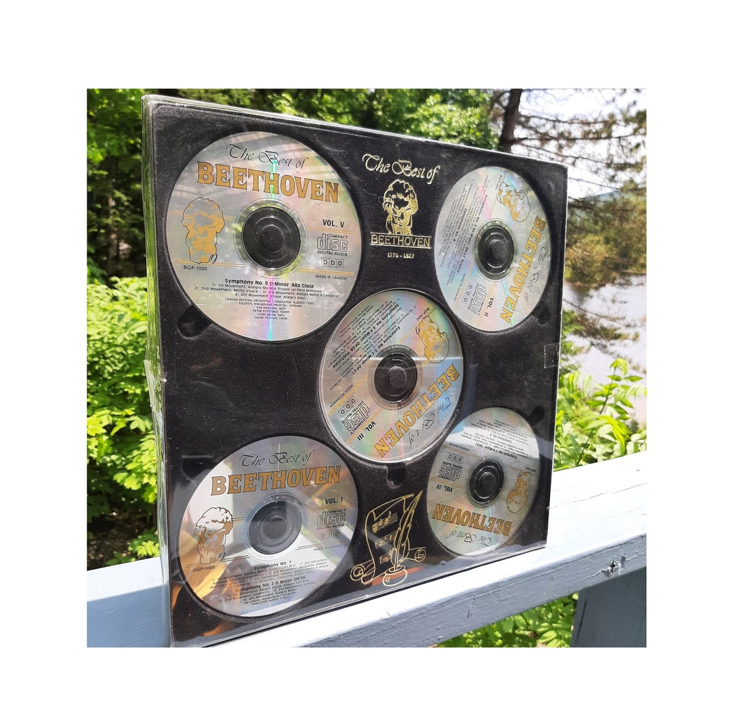 Rare THE BEST of BEETHOVEN Box Set Vintage 2000 5-disc Cd Box Set ...