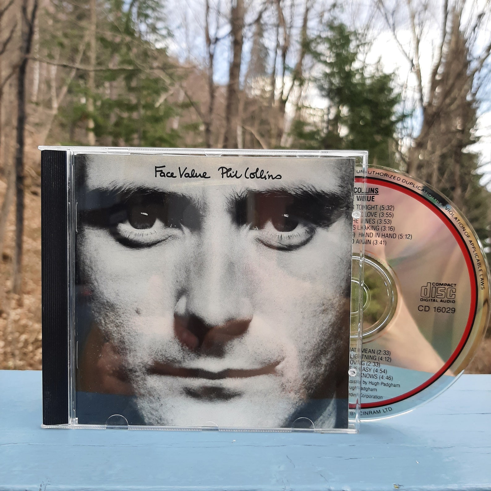 PHIL COLLINS Face Value Vintage 1983 CD Album Pop Rock | Etsy