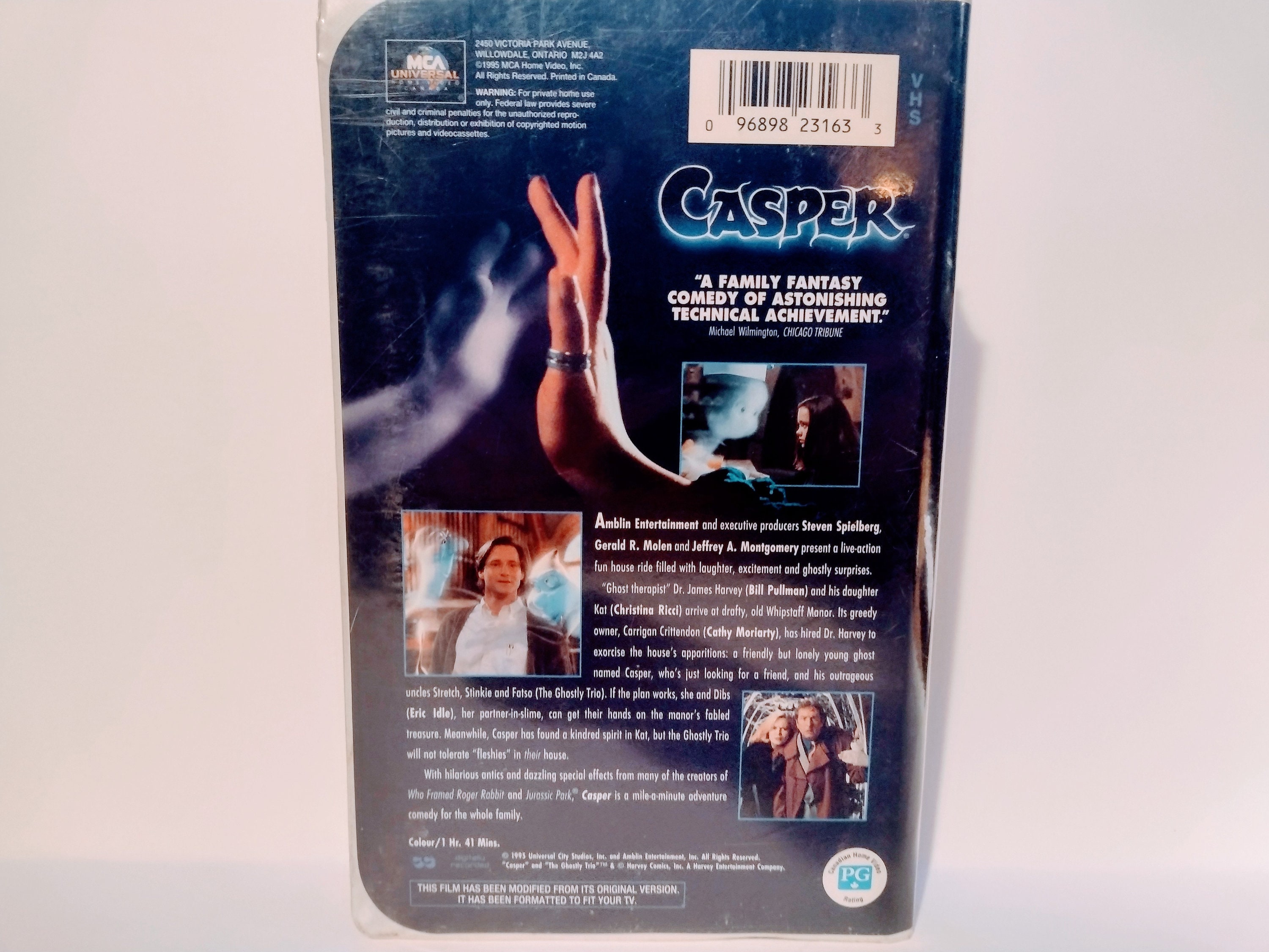 Casper Vhs 1995