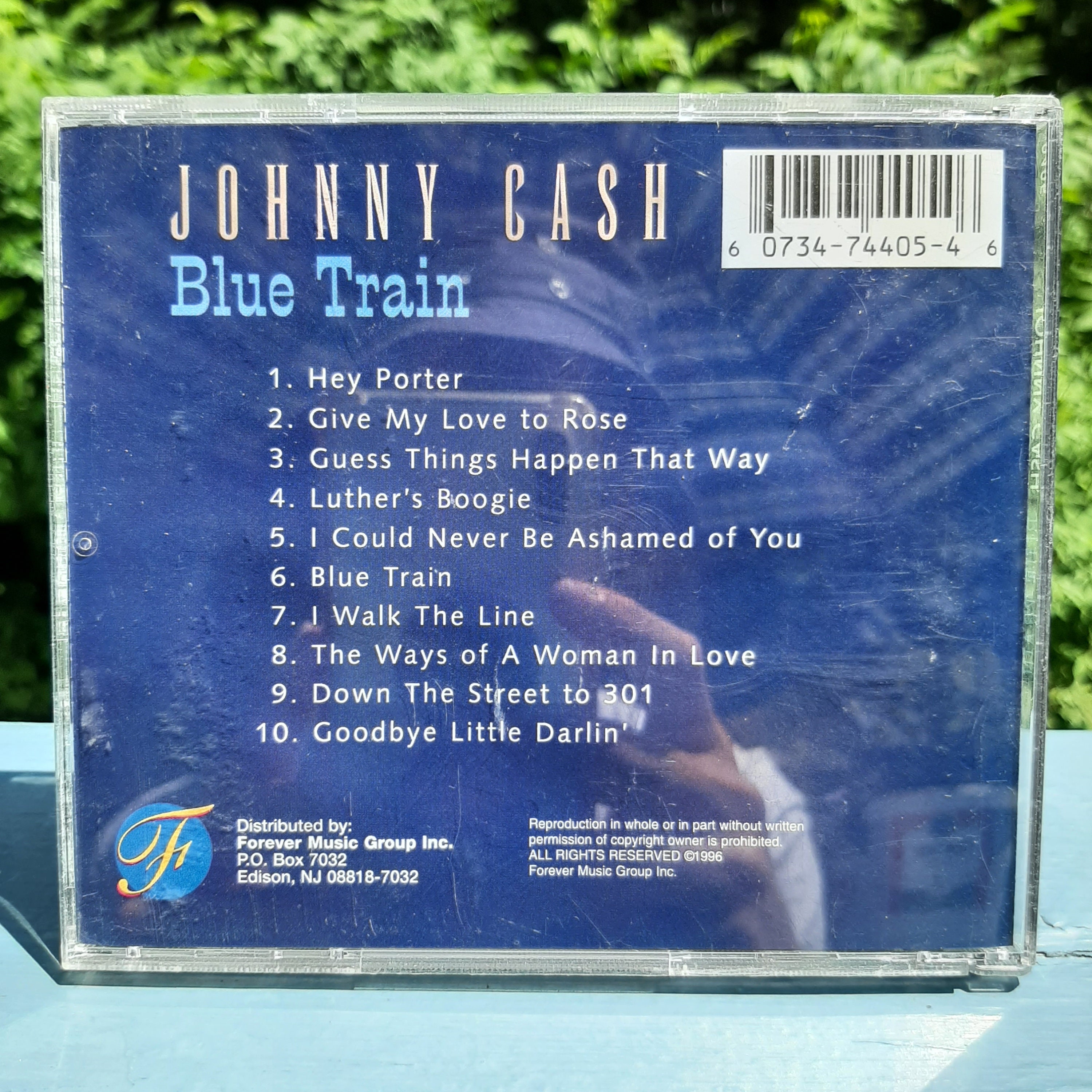 Rare JOHNNY CASH Blue Train Vintage 1996 CD Album I | Etsy
